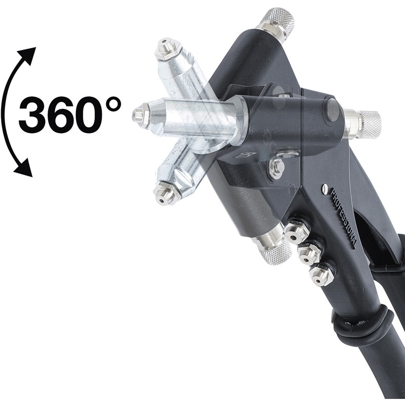 Jeu de pinces à riveter | pour rivets standard, écrous et goujons de rivetage